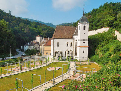 Meditationsgarten der Kartause Aggsbach - Wachau Nibelungengau Kremstal