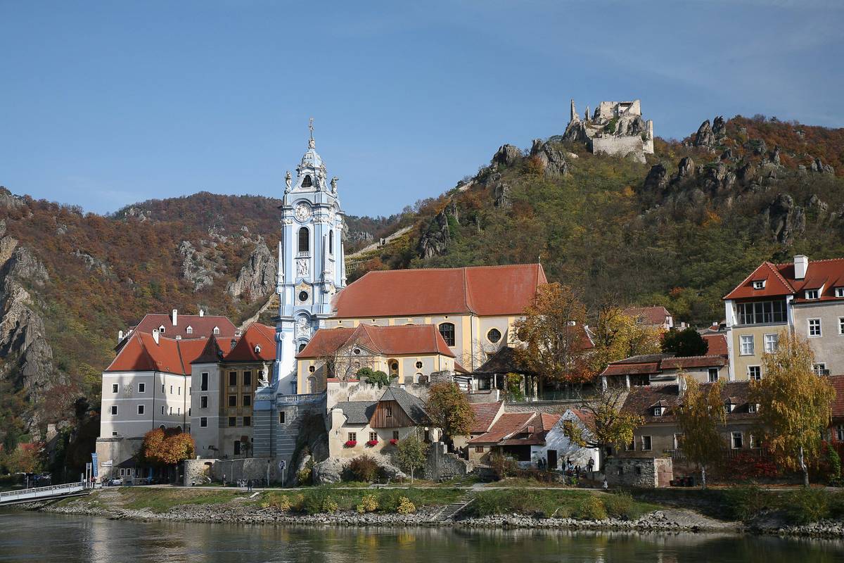 The ruins of Dürnstein castle - Donau Niederösterreich