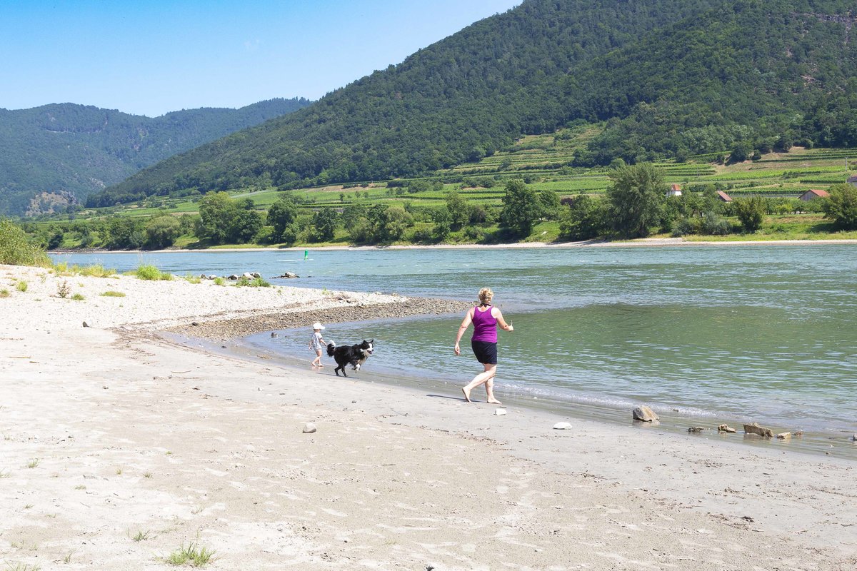 Donaustrand Spitz - Wachau Nibelungengau Kremstal